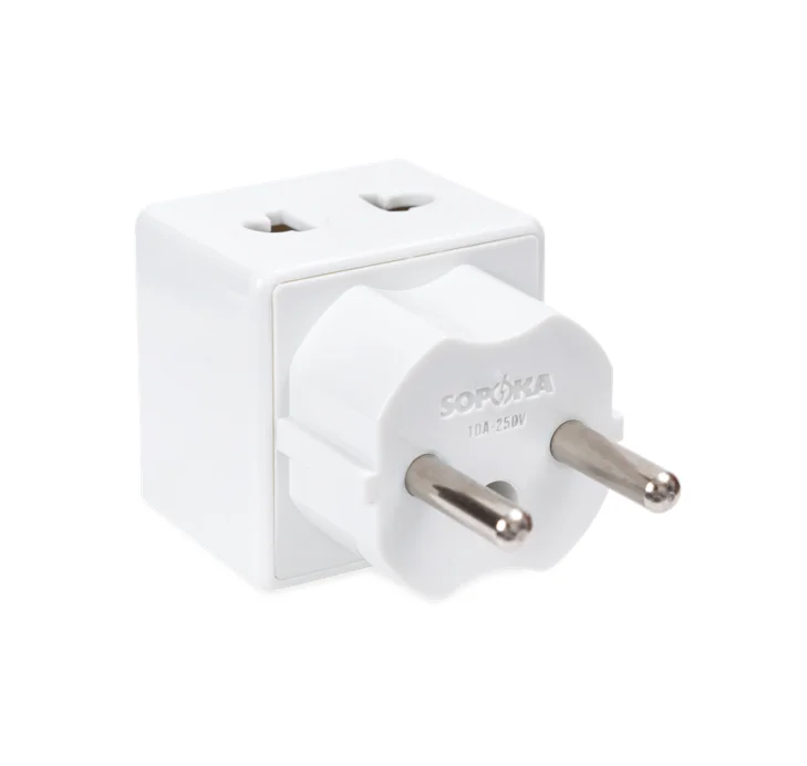 Travel Plug Viet Nam P15 Model Converter 3 Pins Uk To 2 Electrical ...