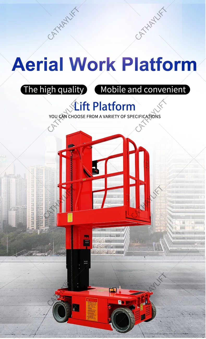 Ce Iso Electric Low Level Access Platform Hydraulic High Air Conditioning Lifter Mover - Buy ...