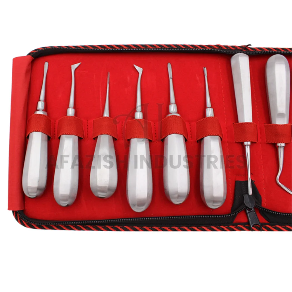 Premium Quality Dental Root Elevator Set Of 13 Pcs Stainless Steel ...