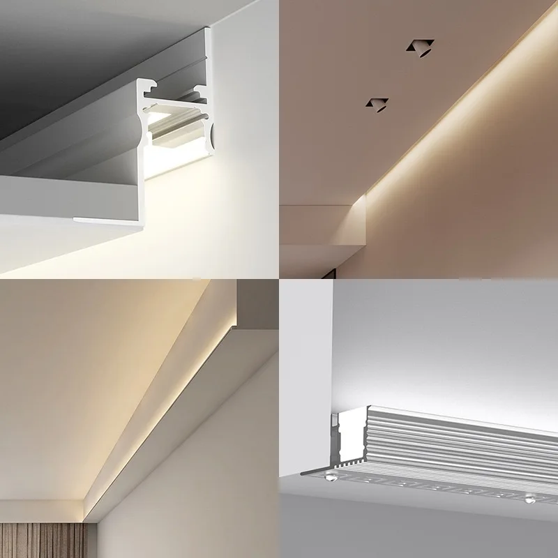 Suspended Ceiling Linear Wall Washer Back Light Profile For Living Room ...
