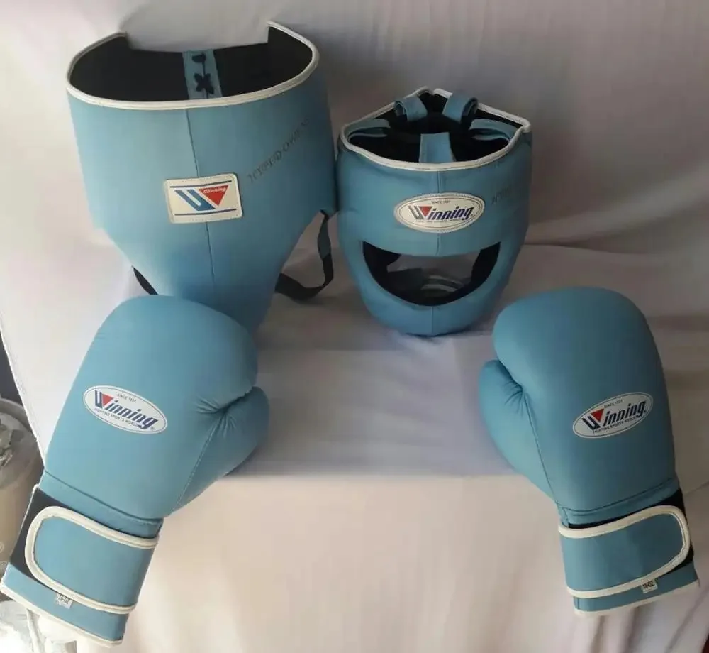 High Quality Oem New Model Custom Made Winning Boxing Gloves Head Guard ...