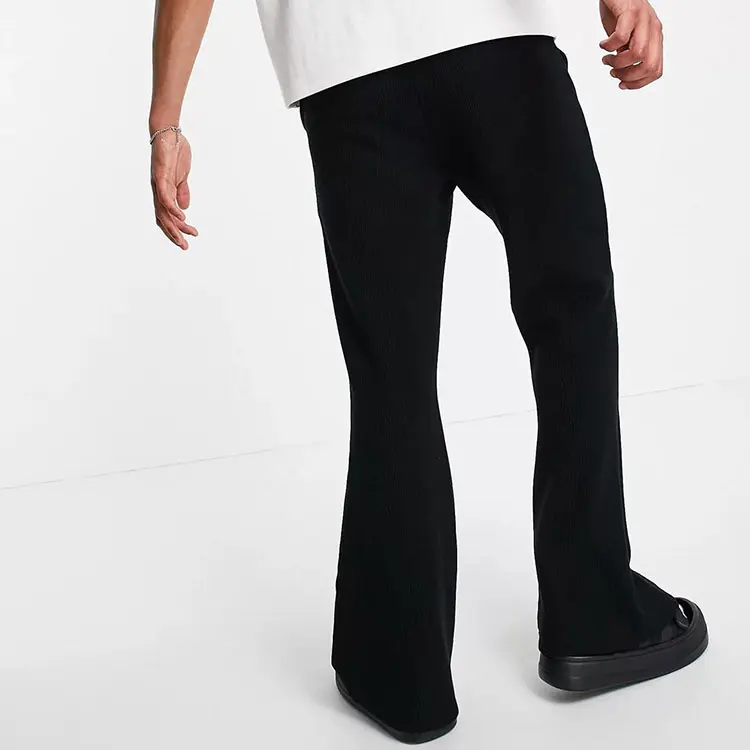 Custom Skinny Ribbed Luxury Heavyweight Premium Cotton Open Bottom ...