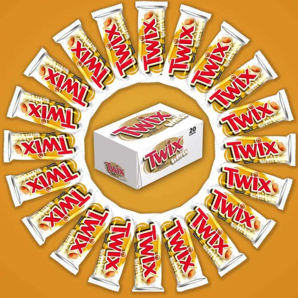 Twix Twin Chocolate Bars - 50g - Pack Of 12 (50g X 12 Bars) - Buy Twix Chocolate Supplier - Twix ...