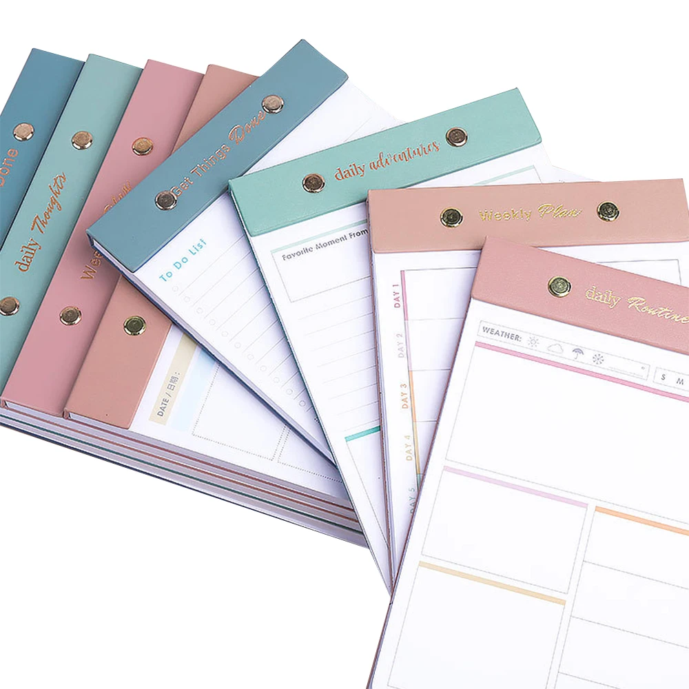 64 Sheets Weekly Pad Wholesale Tear Off Weekly Planner Notepad With ...