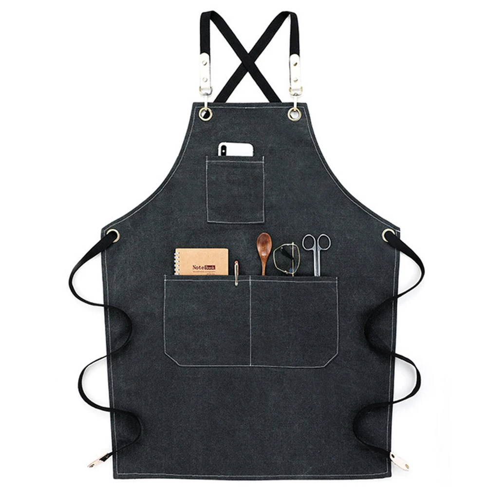 Heavy Duty Blue Denim Jeans Professional Beauty Barber Shop Hair ...