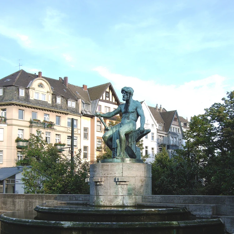 European Famous Metal Greek Gods Statues Bronze Sculptures Hades For ...