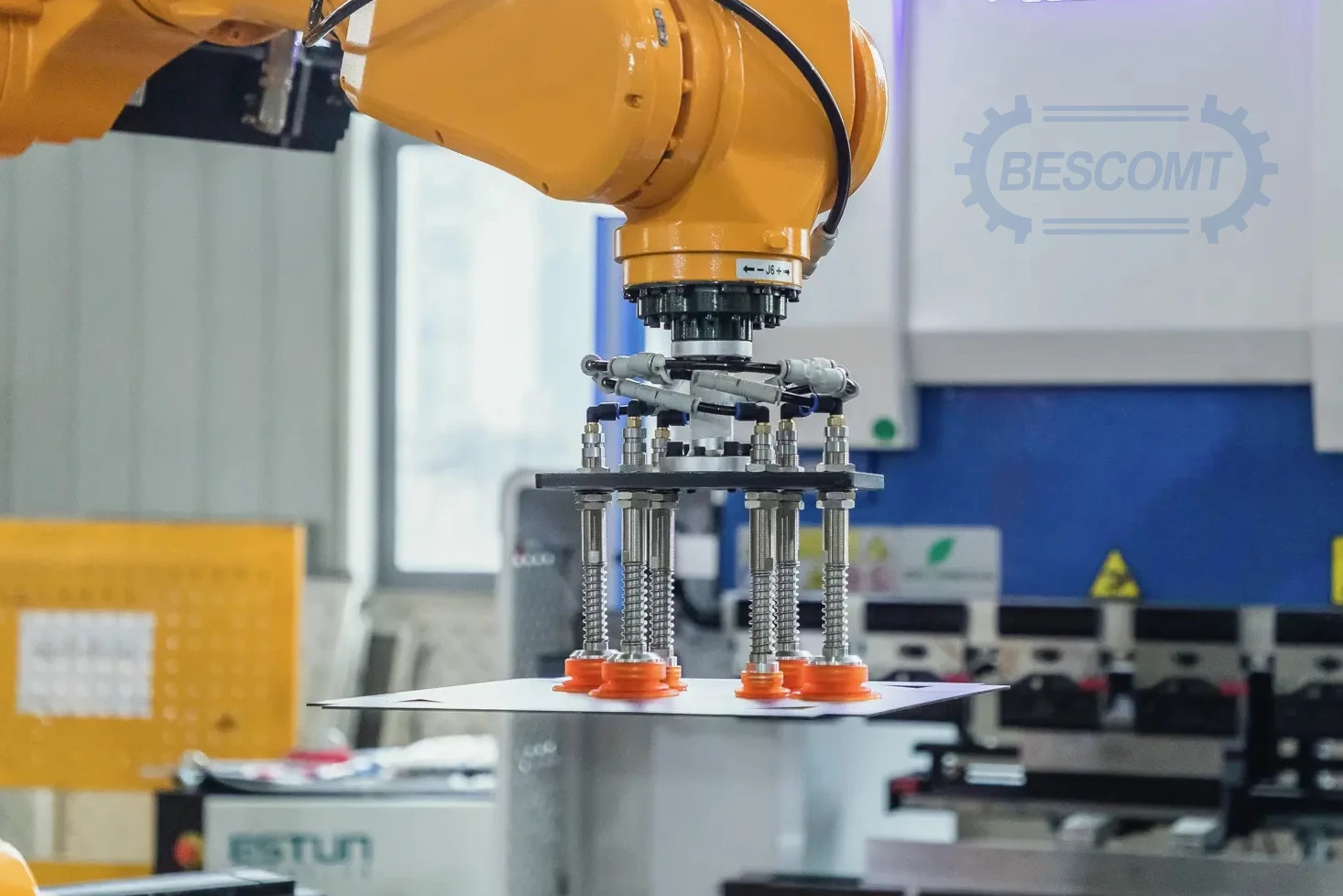 Pneumatic Robot Arm for Automated Material Handling | 6 Axis Industrial ...