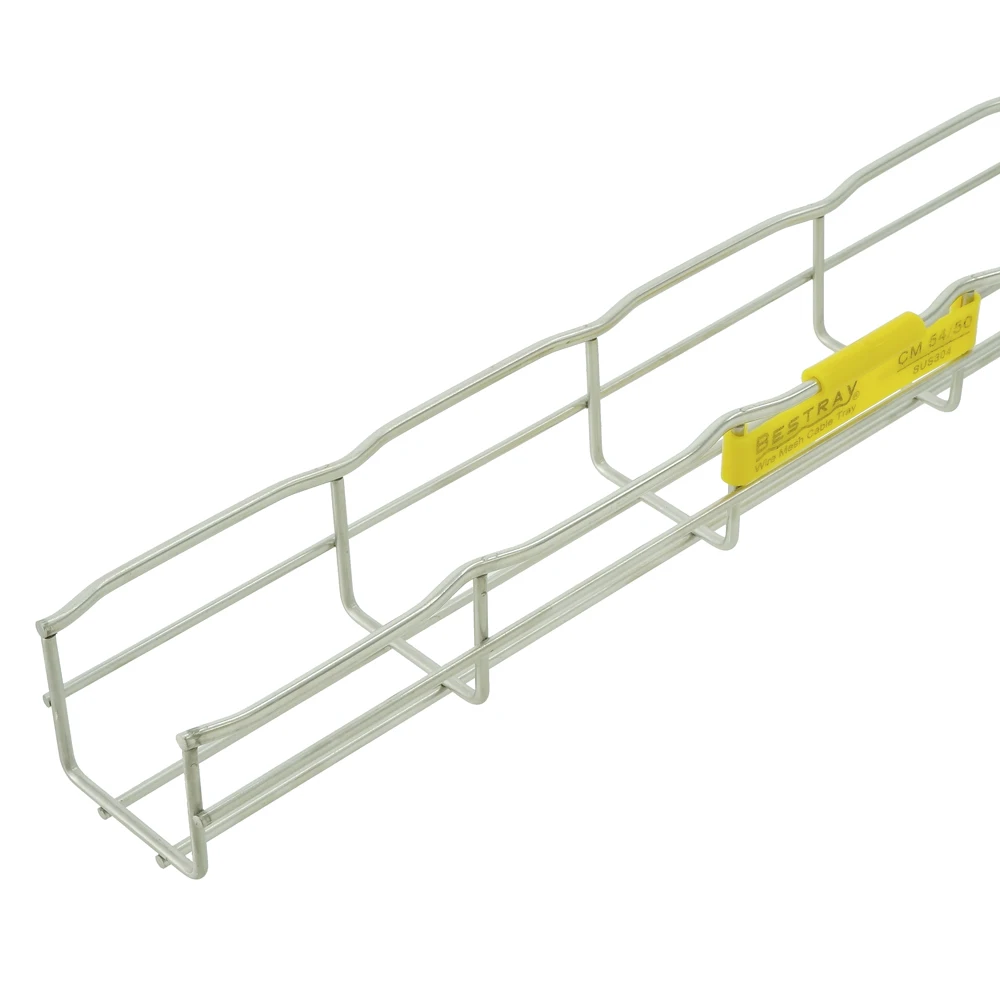 Wire Mesh Cable Tray Inox 304,Cable Holder 54mm Height 3m Length Metal ...