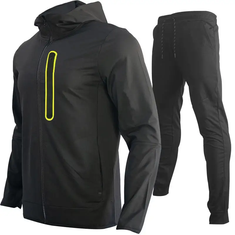 Customizable Nylon Windbreaker Track Sets for Men Adults