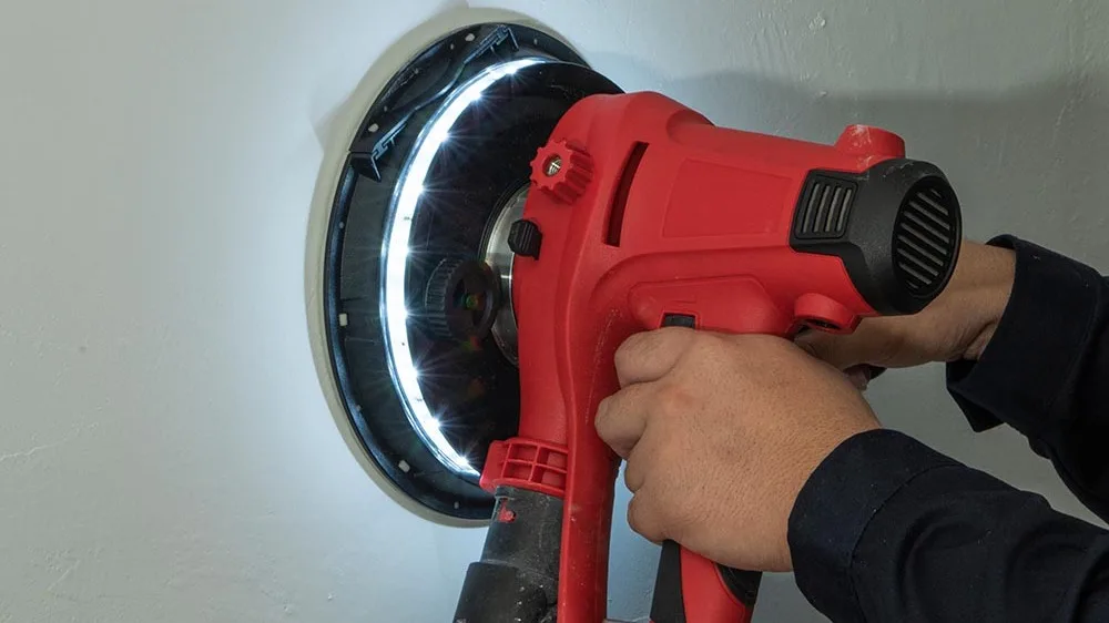 Burley 810w Portable Drywall Sander With Vacuum Wall Sander Machine Two ...