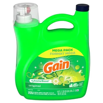 Gain-detergente Líquido Original Para Ropa,107 Cargas,165 Floz - Buy ...