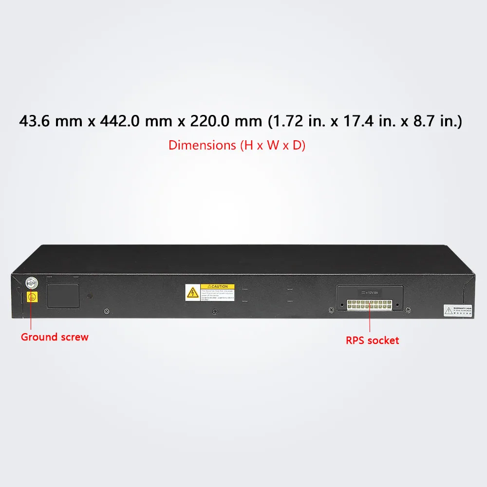 Gigabit Optical Layer 3 Core Switch S5700-52X-LI-48CS-AC Industrial ...