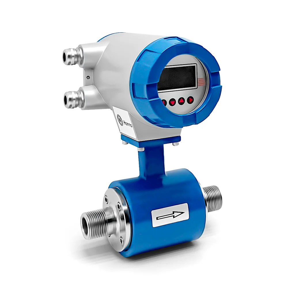 customizable digital LCD display multiphase flow meter MPFM for oil ...