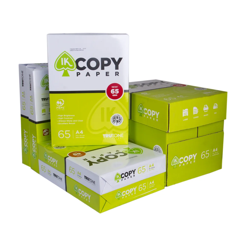 IK Plus Copy Paper A4 - Bulk Pack Copy Paper for High-Volume Printing ...