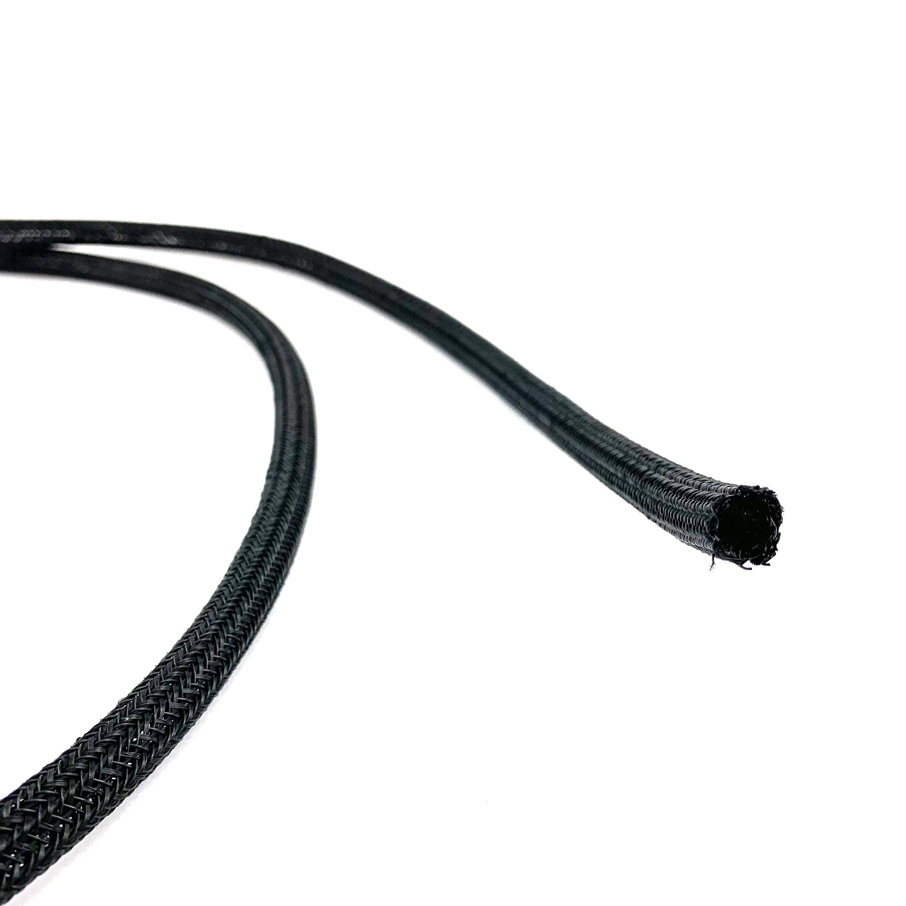 Split Sleeve Braided Wire Loom For Cable Management 1/4" - Buy Nylon ...