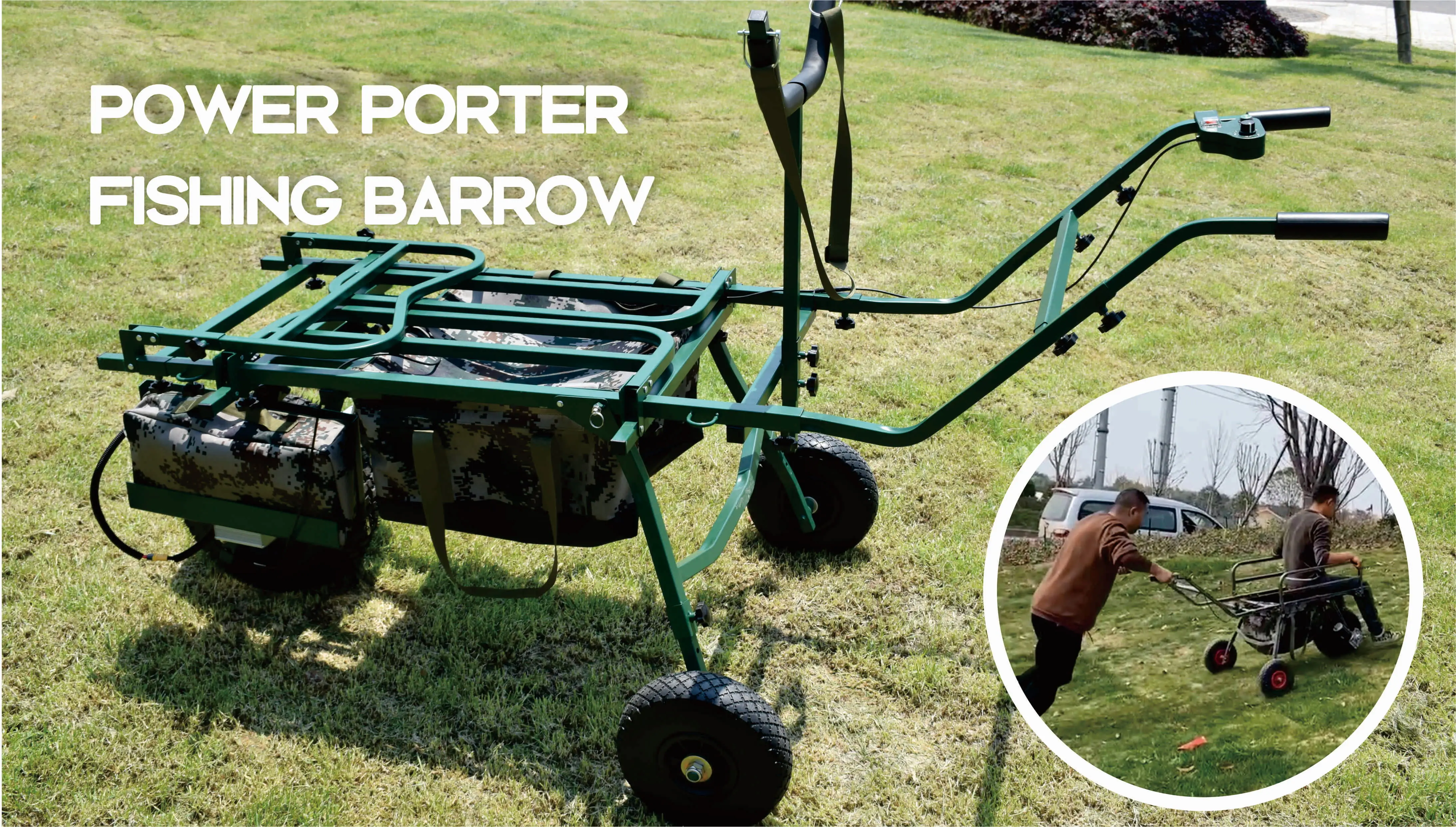 Easy Folding Frame 24v Battery Power Electric Carp Electric 3 Wheel ...