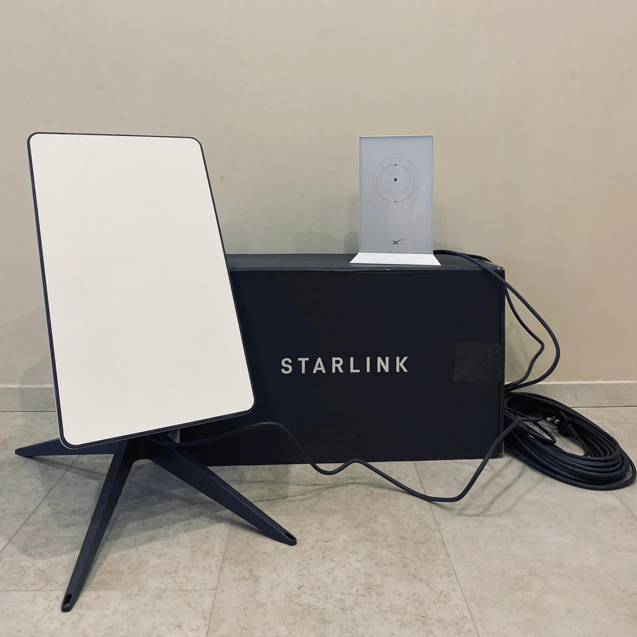 Original Starlink Satellite Internet Kit V2 With Rectangular Dish ...