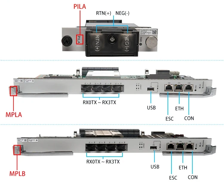 Gpon Olt Ma5800-x17 2mpla 2pila 17 Slots Dc Power Support Gphf Gpsf ...