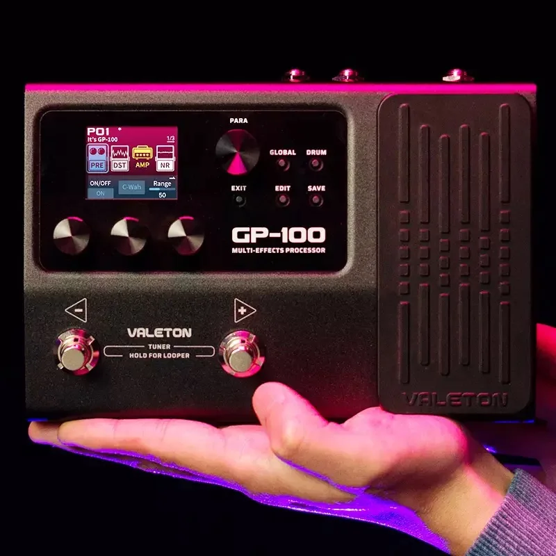 Valeton Gp 100/gp-100/gp100 Digital Electric Guitar Effect Pedal Multi ...