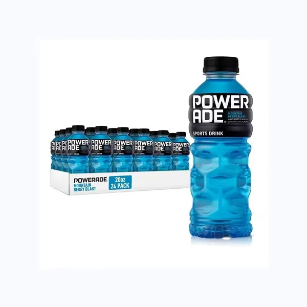 Powerade Hydration Electrolyte Drink for Athletes Energy Boost 600ml ...