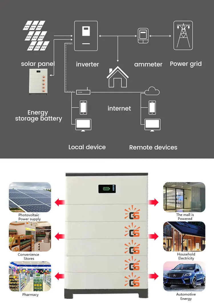 Stackable Energy Storage 48v 51.2v 100ah 200ah 300ah 400ah 5kw 10kw ...