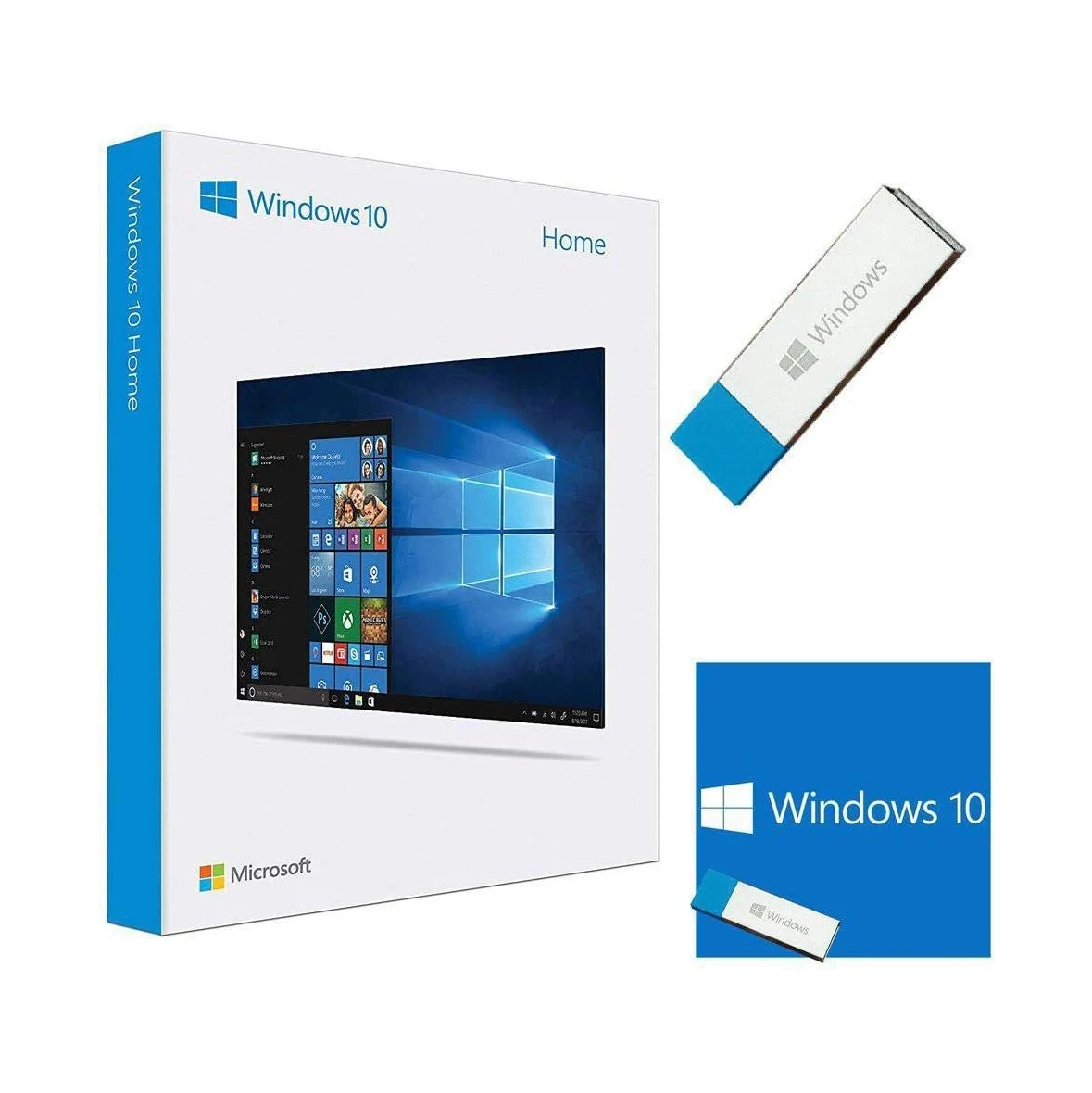 New Microsoft Windows 11 Home 64bit English Usb Flash Drive In Sealed ...