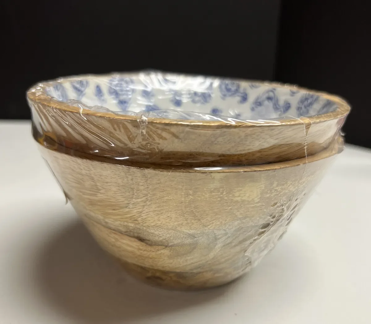 Handmade Enamel Coated Wood Bowls - Stylish & Sustainable