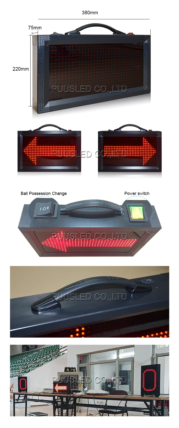 Professional Basketball Score Use LED Ball possession Indicator Display ...