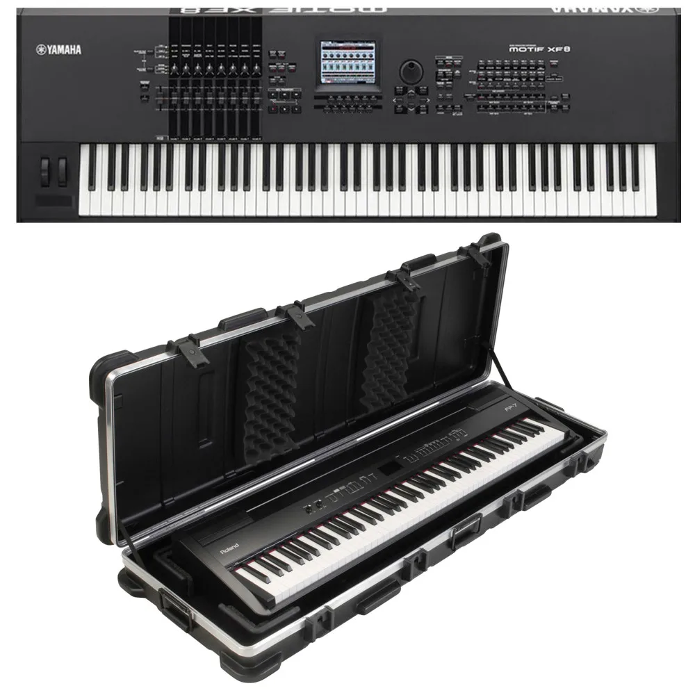 Affirms Stock Grade Quality Yamahas Motif Xf8 88 Key Piano Keyboard ...