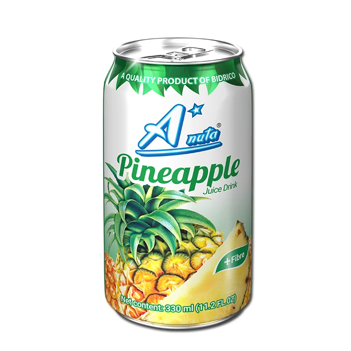 Good Price Pineapple Fruit Juice Drink 330Ml A*nuta Brand Iso Halal ...