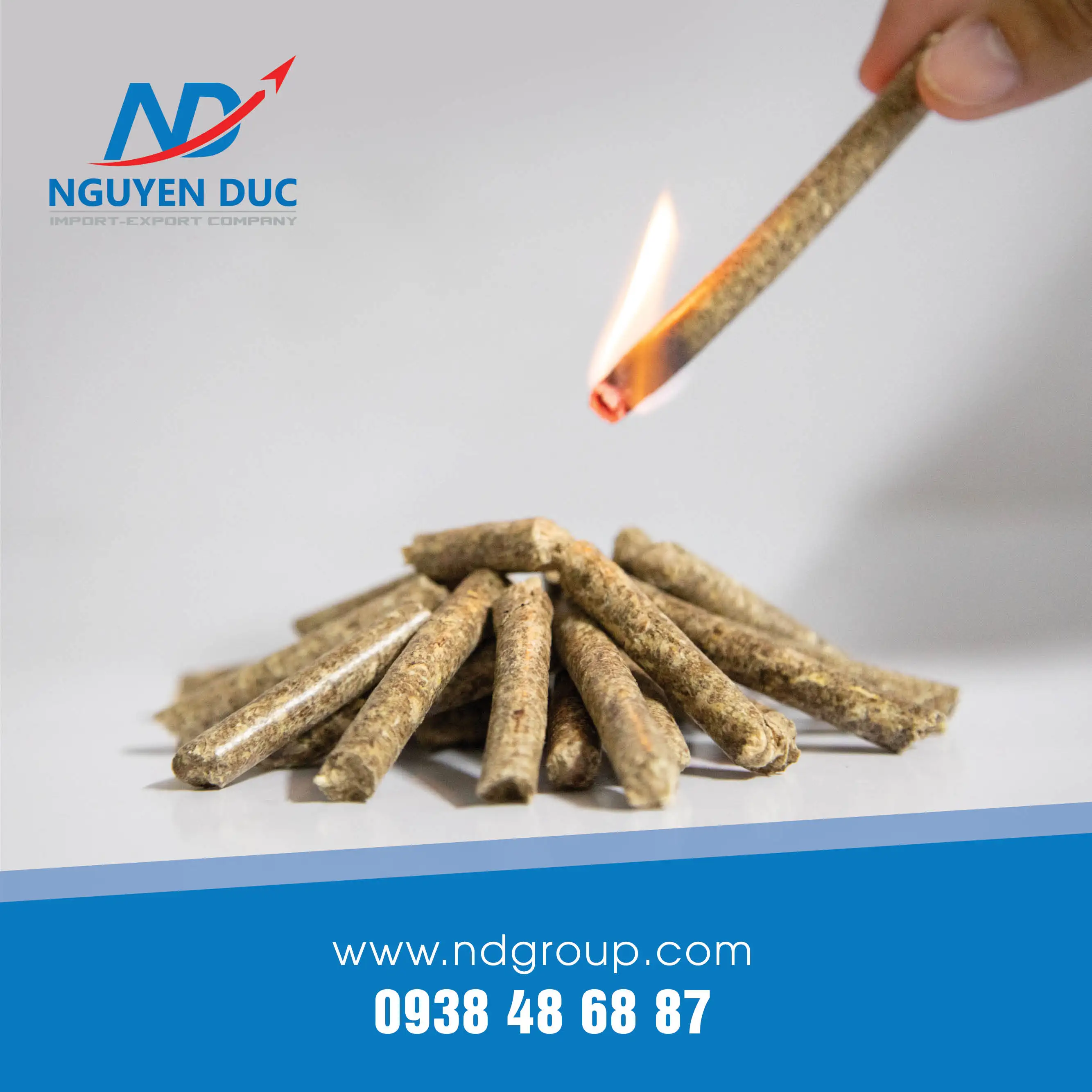 Vietnam Origin Wood Pellets Biomass Pellets Long Burning Time Good ...