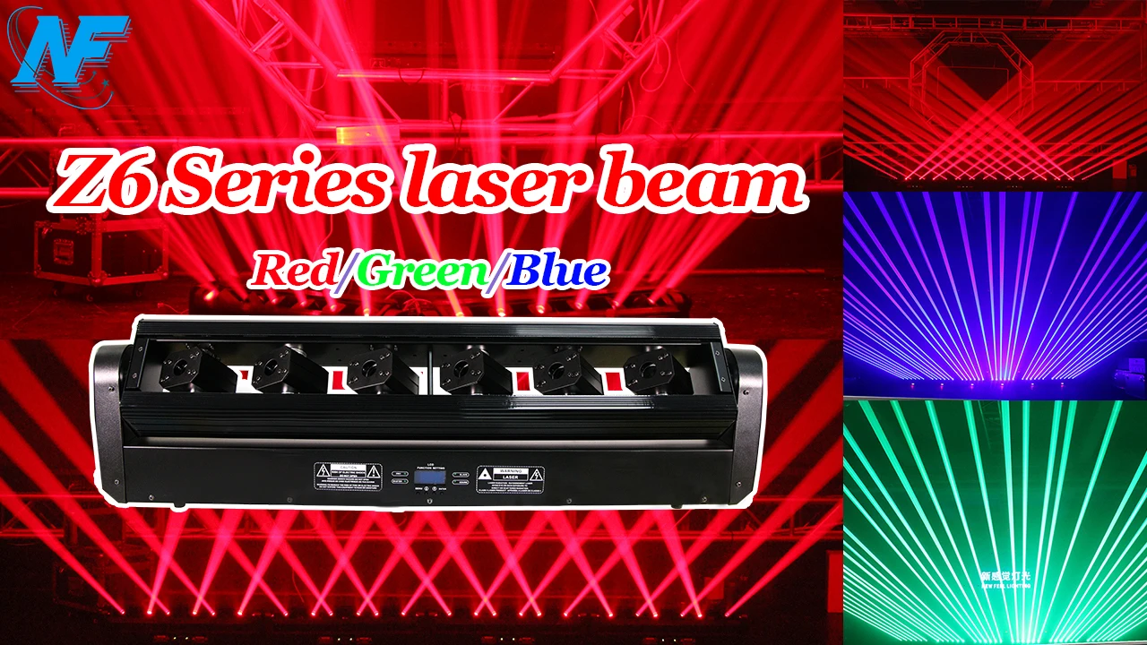 Newfeel 6 Eye ZGD609 Green Laser Light for Clubs & Theme Parks