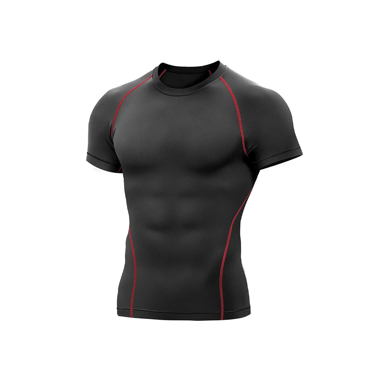 High performance compression men gym t shirt/compression gym t shirt ...