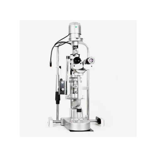 China factory Slit Lamp SL-5D Microscope Red LED Fixed view lamp slit ...