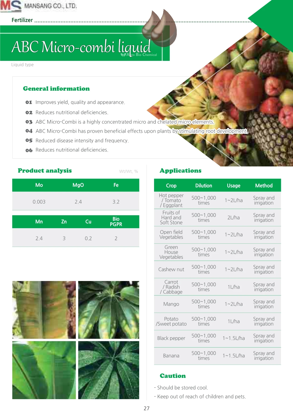 Abc Agroforce,Abc Micro-combi,Abc Flowering - Buy Liquid Fertilizer ...