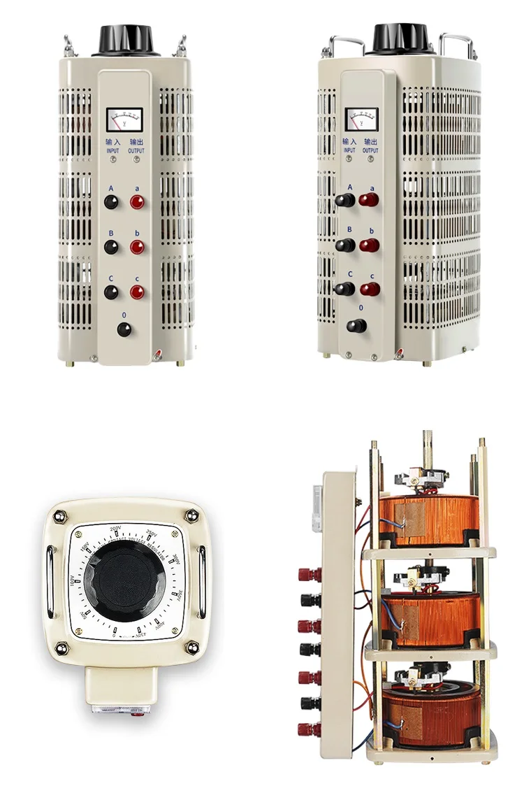 Copper Coil Single-phase/three-phase Voltage Regulator 0-1000v Can Be ...