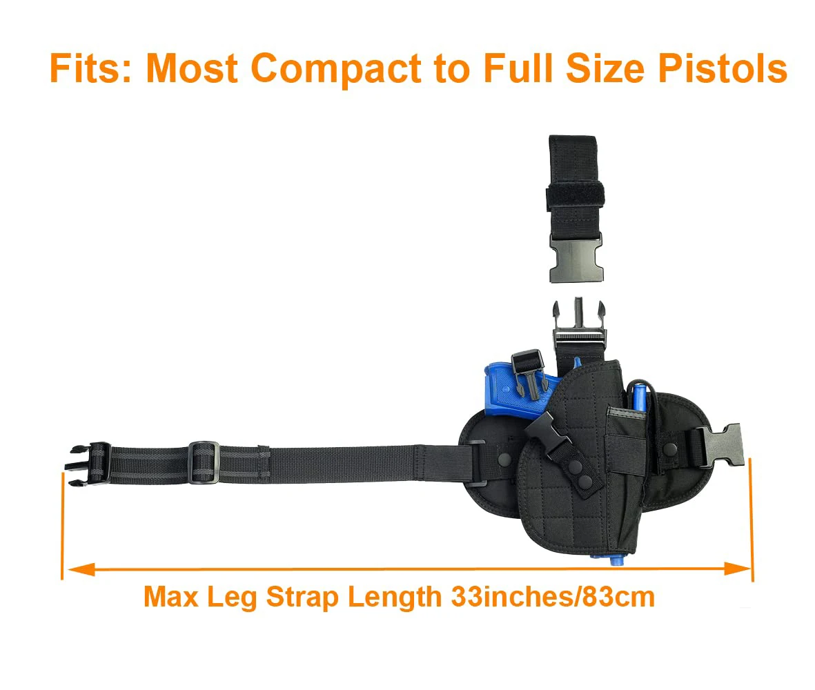 Universal Drop Leg Belt Holster - Tactical Thigh Holster