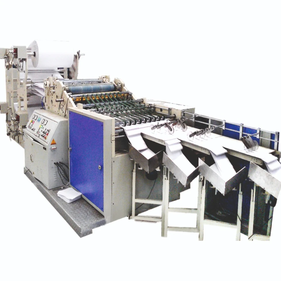 Full Automatic Roll To Sheet A3 A4 Paper Cutting And Ream Packing ...