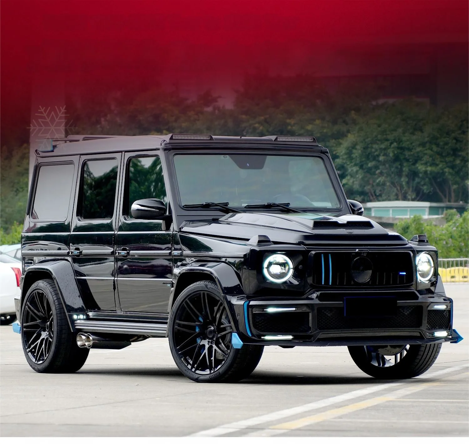 Auto Tuning Part Accessories Body Kit for Mercedes G-Class G Wagon G500 ...