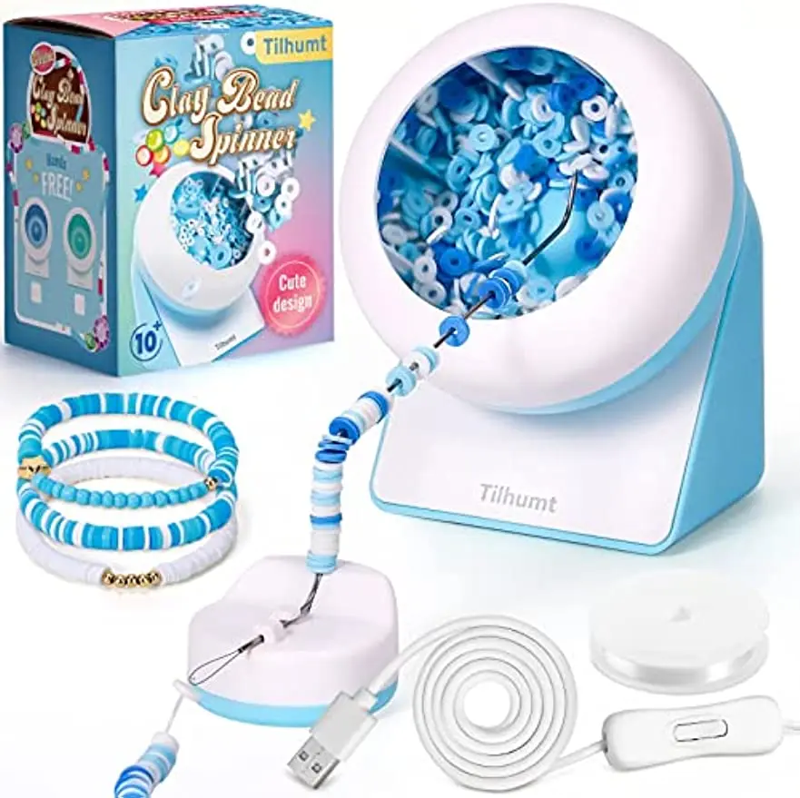 Clay Bead Spinner Electricly Bead Spinner For Jewelry Making Automatic ...
