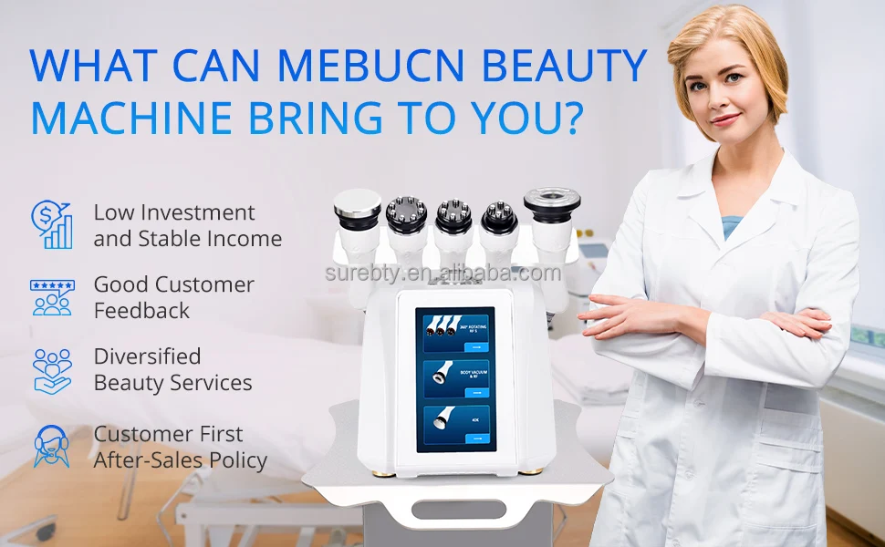 Multiple Polar Rf 360 Degree Radio Frequency Treatment Machine 40khz ...