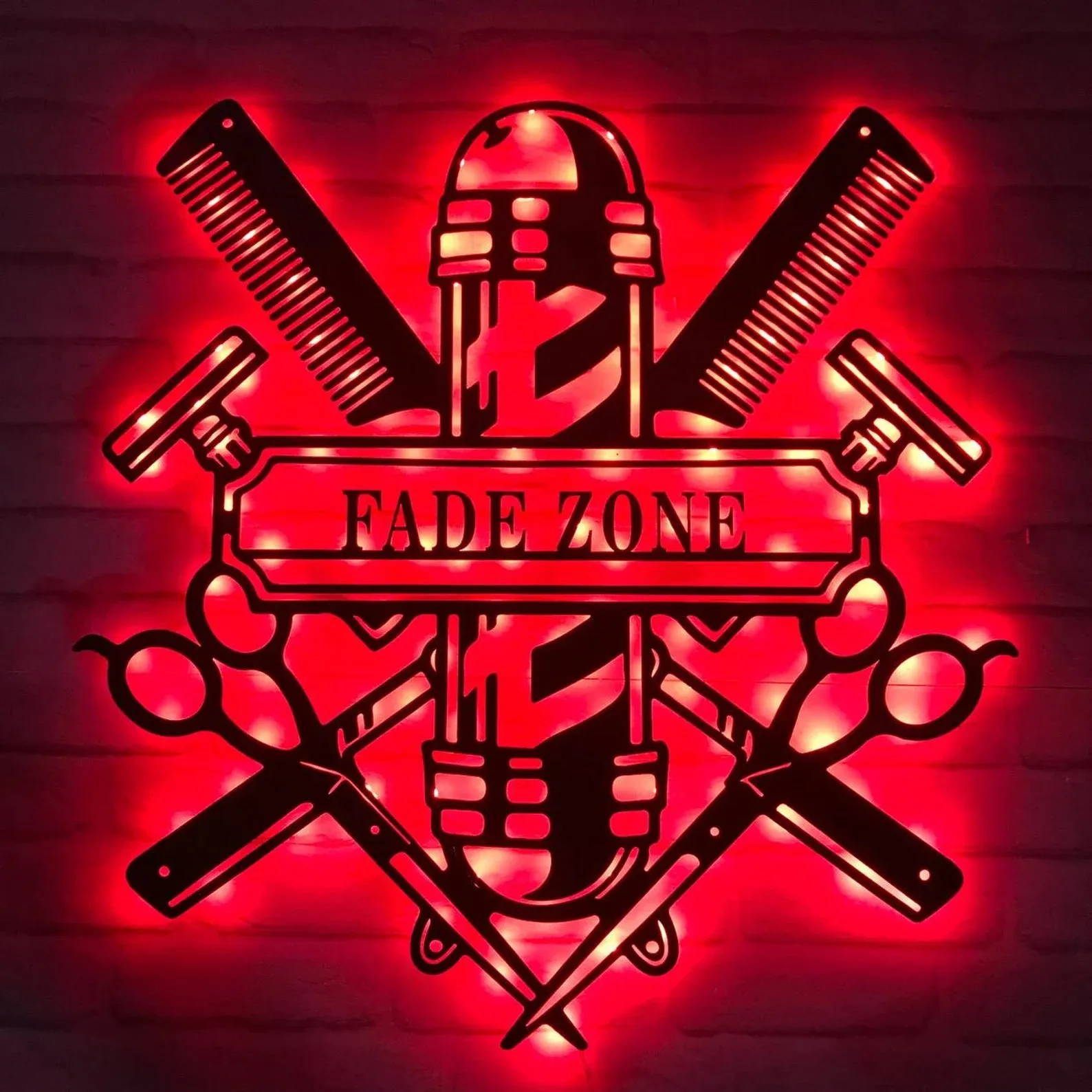 Personalized Barber Shop Metal Sign - Buy Personalized Barber Shop ...