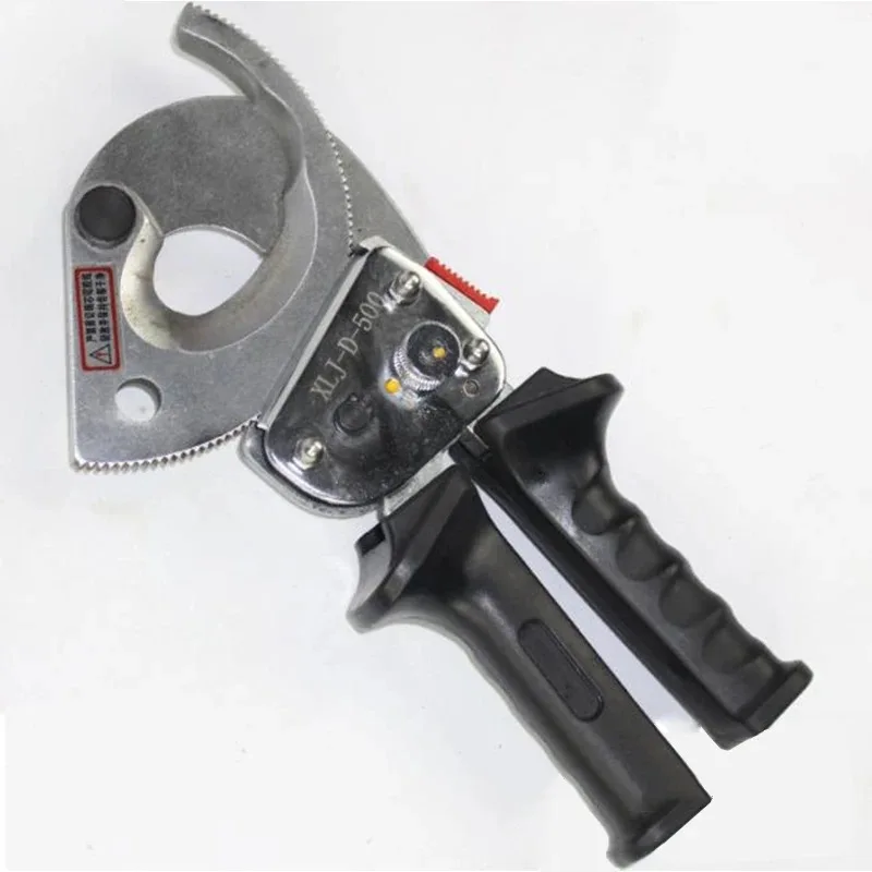 Mini XLJ-D-500 Ratchet Scissors Hand Tool Cable Cutter for Cu Al Cable ...