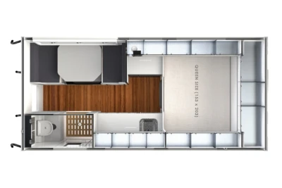 Expedition Truck Camper 4x4 Pickup Truck Bed Slide Out Mobile House ...