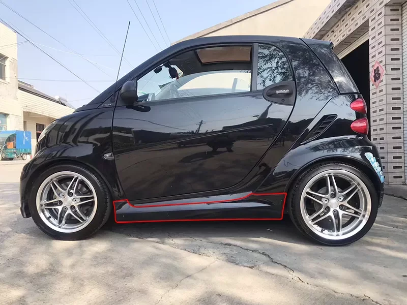 Auto Body Kit Side Skirt Under Door Trim Panel For Smart Fortwo W451 ...