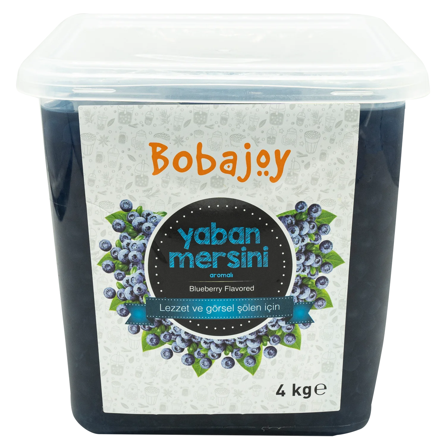 Hot Sale Bobajoy Popping Boba Balls Blue Berry Bubble Tea Drinks ...