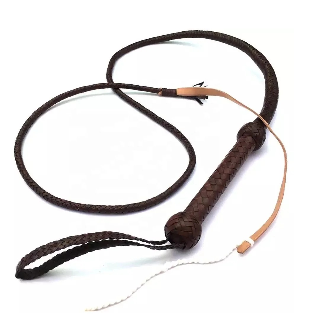 Wholesale Customized Logo Long Horse Leather Whip For Sale / Custom Oem ...