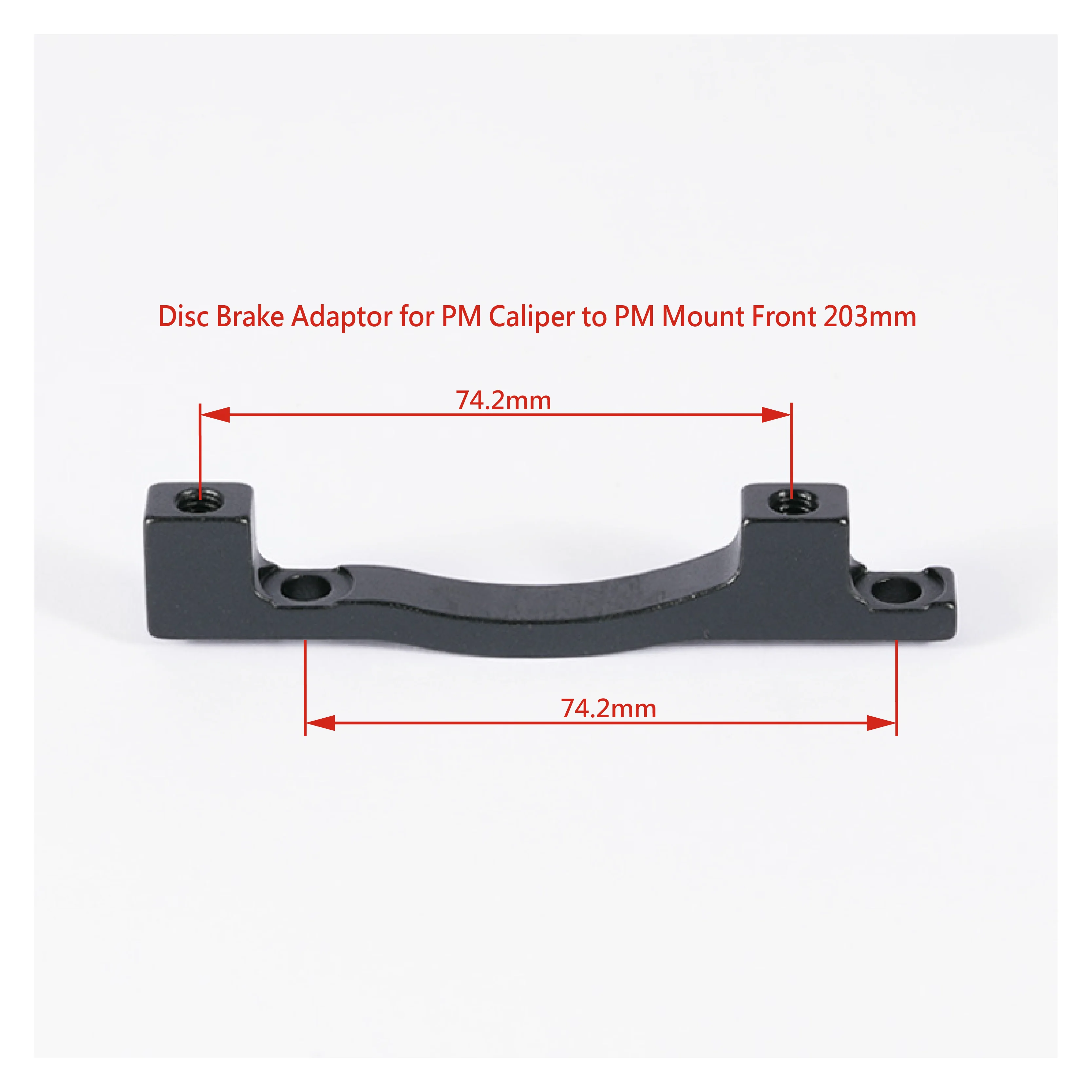 Mtb Bike Disc Brake Adapter For Pm Caliper To Pm Mount Front 203mm ...