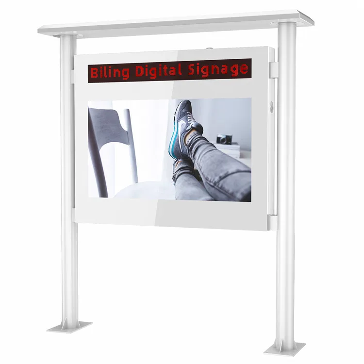 Outdoor Restaurant Menu Display Digital Indoor Lcd Digital Display Wall ...