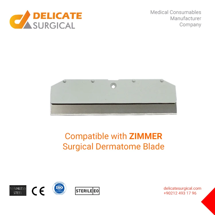 Dermatome Blade 156mm Stainless Steel (humby Hand Suitable Sterile ...